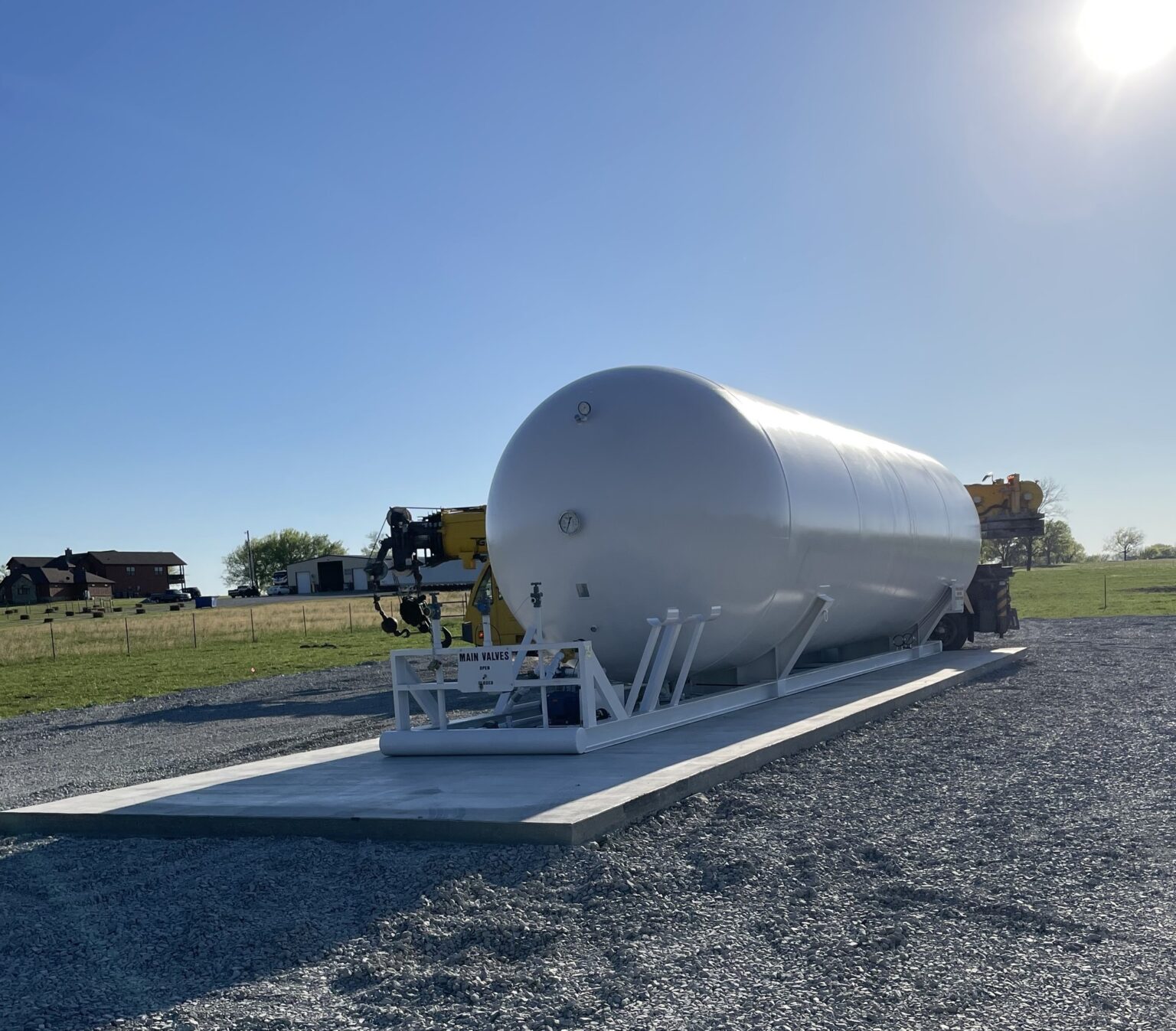 Buy 30000 Gallon Propane Tanks Online ASME Storage Skids Tanks - 30k ...
