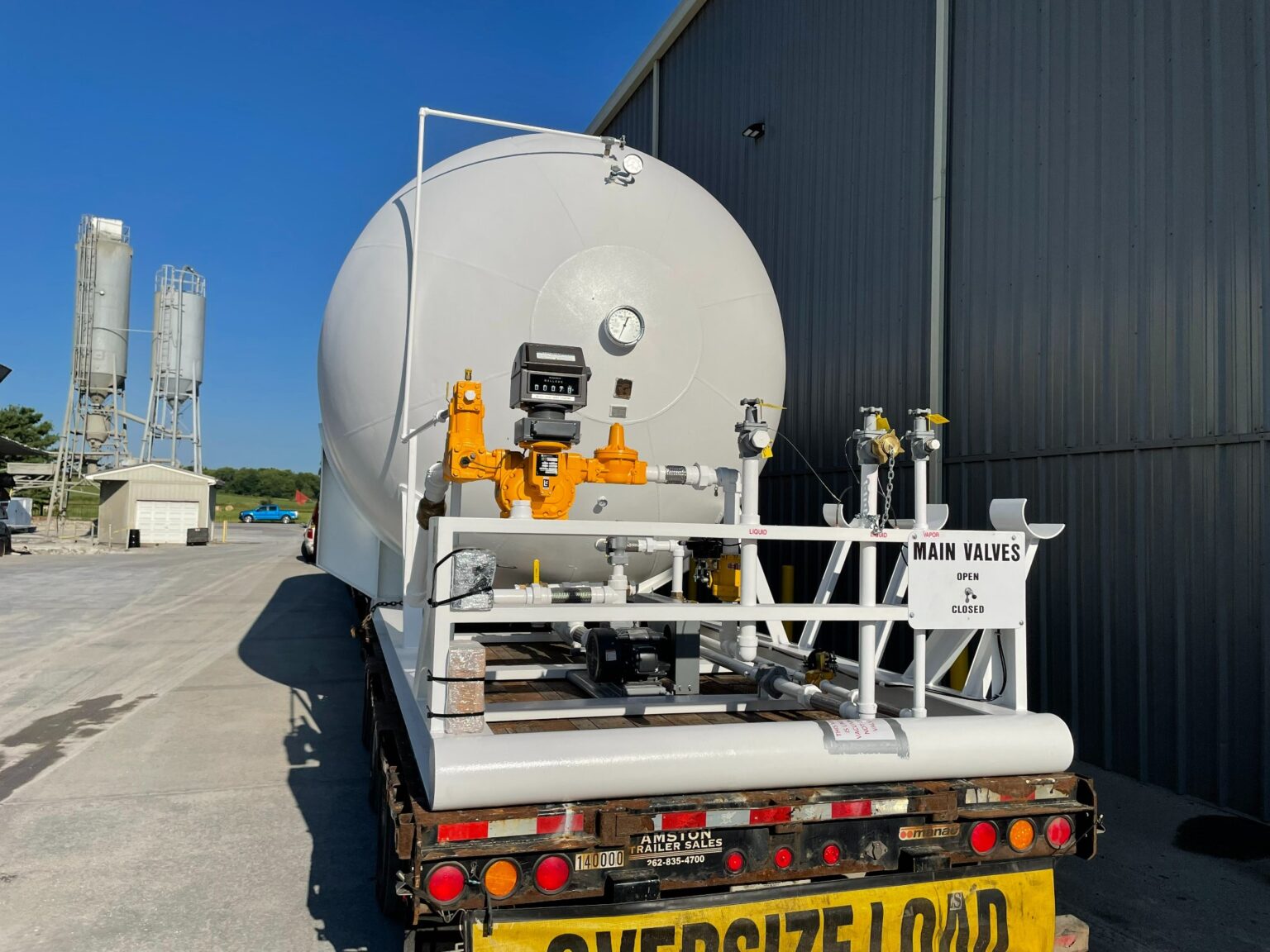 Buy 30000 Gallon Propane Tanks Online ASME Storage Skids Tanks - 30k ...