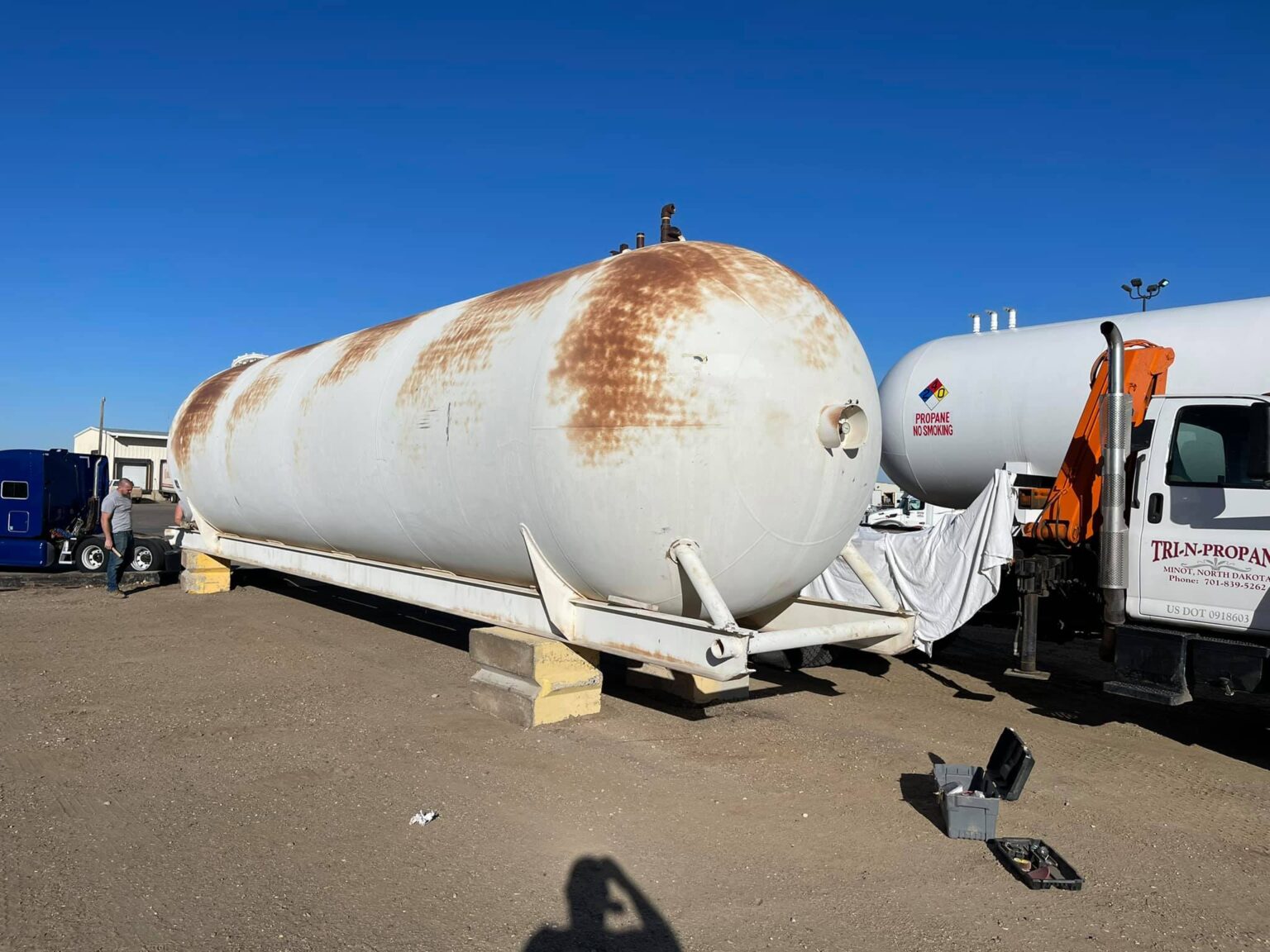 Buy 30000 Gallon Propane Tanks Online ASME Storage Skids Tanks - 30k ...