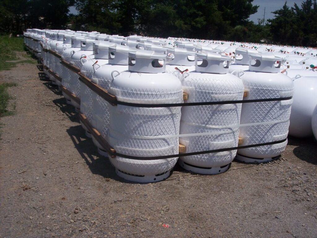 Buy 250 Gallon Vertical Above Ground Propane Tanks Online - 250 Gallon ...