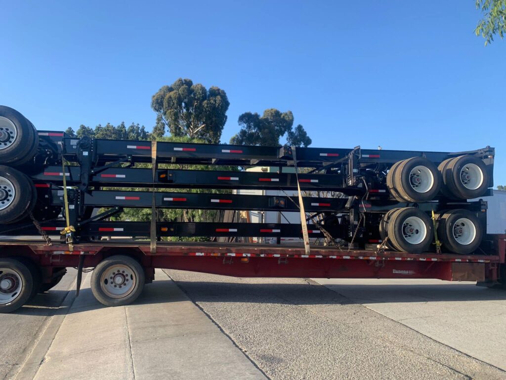 Buy 40ft Gooseneck Chassis Online - Container Chassis For Sale