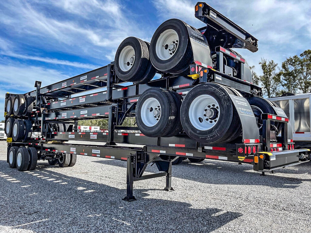 Buy 40ft Gooseneck Chassis Online - Container Chassis For Sale