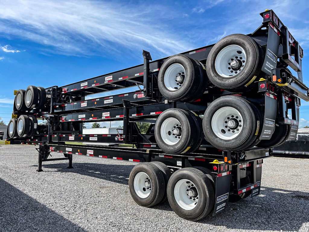 Buy 40ft Gooseneck Chassis Online - Container Chassis For Sale